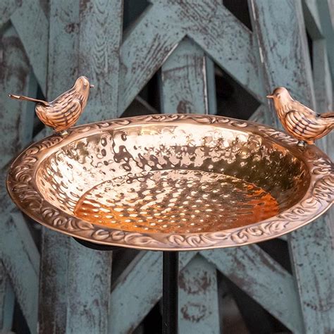 How To Make A Copper Bird Bath At Henry Hamill Blog