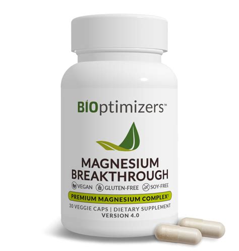Bioptimizers Magnesium Breakthrough Supplement 40 7