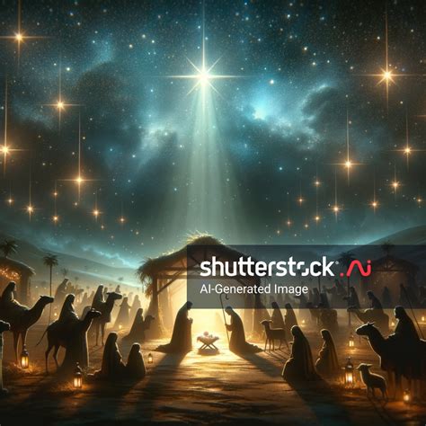 Animated Nativity Scene Using First Scene Ai Generated Image 2397807849 Shutterstock
