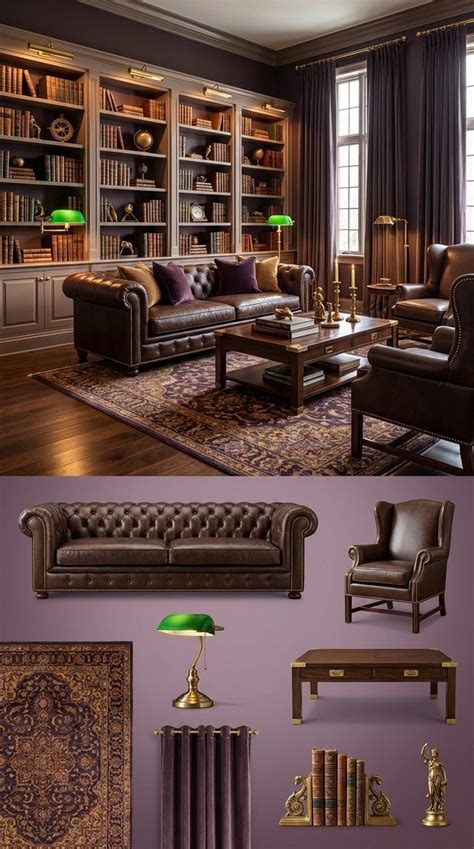I Asked Ai To Design For Me Academia Vibe Library Living Rooms — Here
