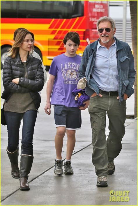 Harrison Ford Son Pictures Harrison Ford Famille Qgwr