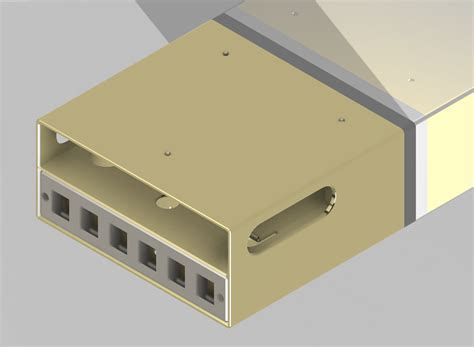 Mini Network Rack For 25g10g Switch And Unifi 6 Lite By Jascnc