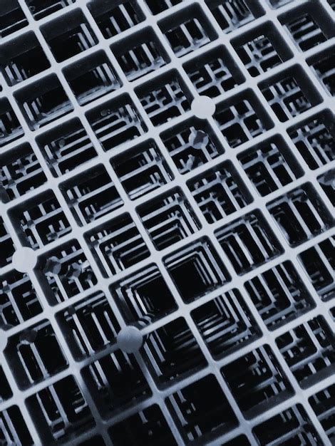 Premium Photo Plastic Trays Stack Over Eachother