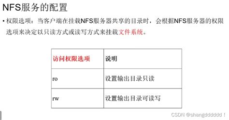 Nfs服务及autofs挂载autofs挂载nfs Csdn博客
