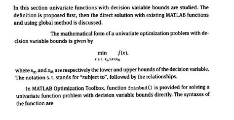 Solved In This Section Univariate Functions With Decision Chegg Com