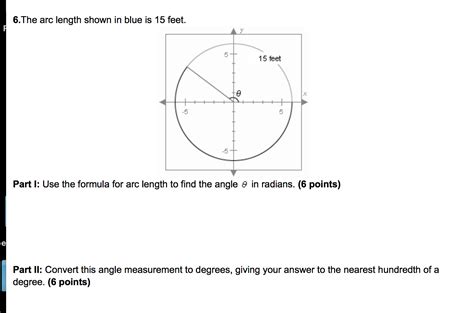 Solved Im Not To Sure How To Find Angle Theta In Radians