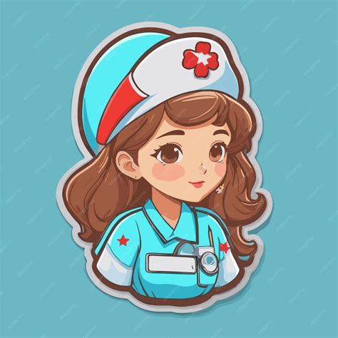 Premium Vector Nurse Cartoon Vector