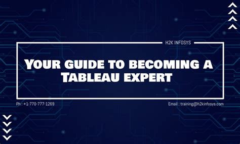 Your Guide To Mastering Tableau For Data Visualization