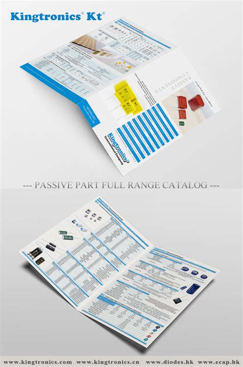 Kt Kingtroncis Issue New Passive Component Catalog Kingtronics Ecap