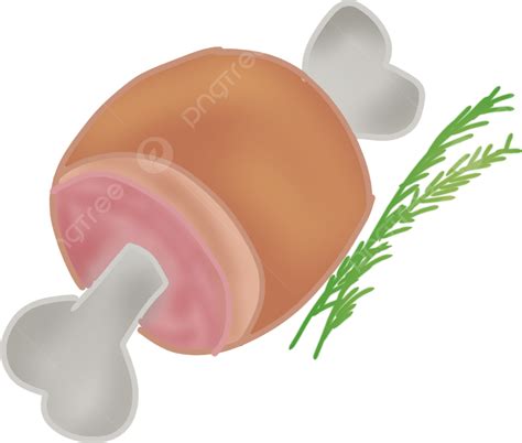 닭고기의 일러스트 닭 구운 맛있는 Png 일러스트 및 Psd 이미지 무료 다운로드 Pngtree