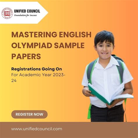 Mastering English Olympiad Sample Papers A Comprehensive Guide By