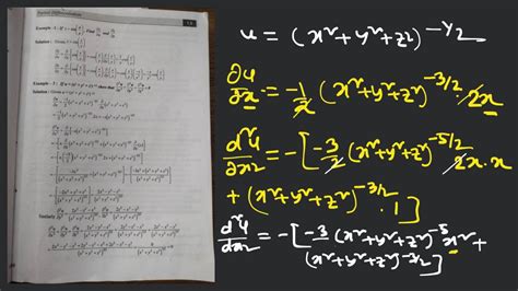 partial differentiation1 5example −2 if z sin yx find ∂x∂z and ∂y∂