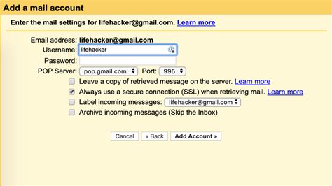 How To Migrate Email From One Gmail Account To Another Lifehacker