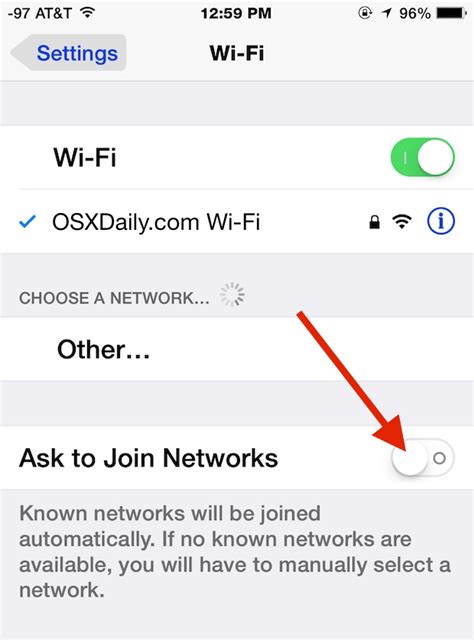 Stop Iphone Pop Ups Asking To Join Wi Fi Networks