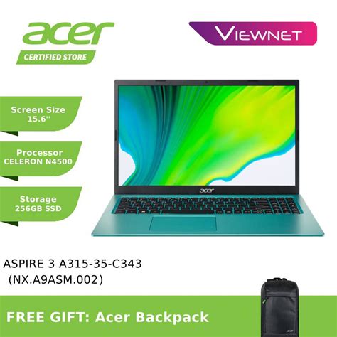 Acer Aspire 3 Laptop A315 35 C343 A315 35 C1yq A314 35 C1e0