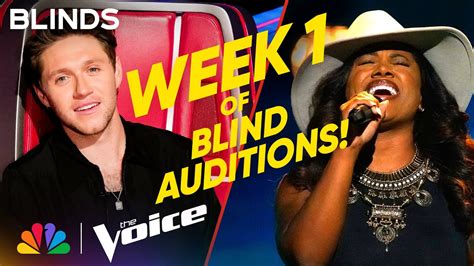 The Best Performances From The First Week Of Blind Auditions The