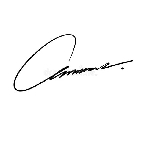 Signature Ideas For Your Style Stock Illustration Illustration Of