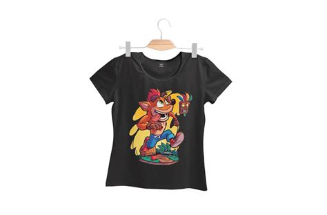 Ripley Polera Mujer Crash Bandicoot Chibi