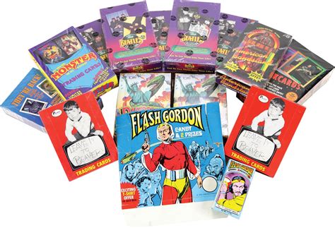 1983 1993 Non Sport Unopened Wax Box Collection 13