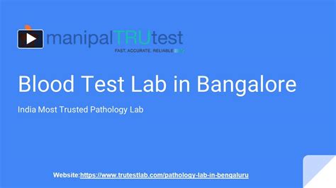 PPT Blood Test Lab In Bangalore PowerPoint Presentation Free To Download Id 9664fd YThlM