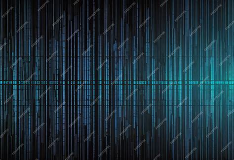 Premium Photo Stream Of Binary Matrix Code On The Screen Computer Matrix Numbers Concept Of