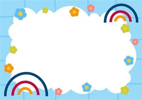 Printable Rainbow Border Printablelib