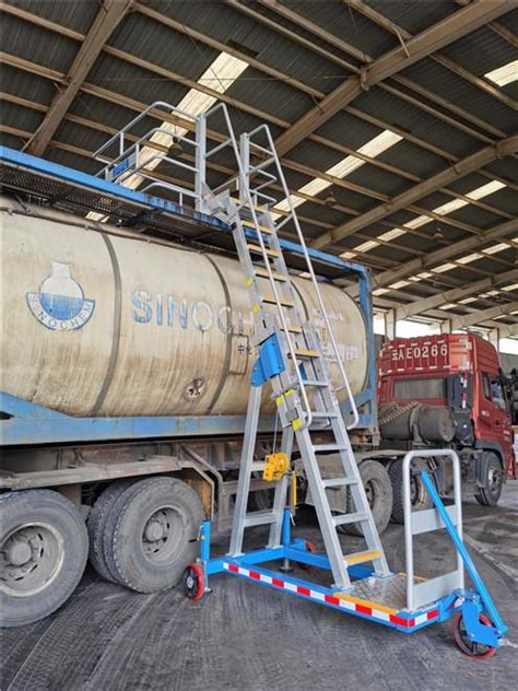 Tanker Ladder Alu Work Platform