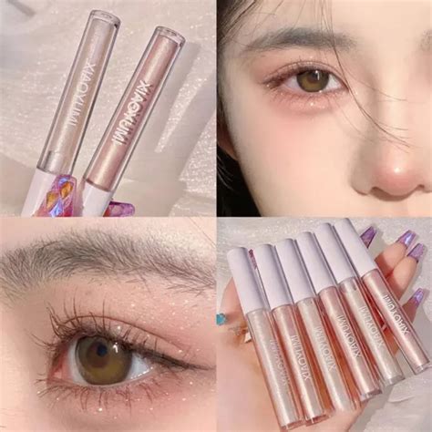 Liquid Monochrome Eye Shadow Fine Shining Crystal Pearlescent Sequins