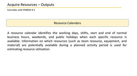 9 3 Acquire Resources Ppt