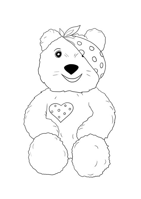 Pudsey Bear Printable