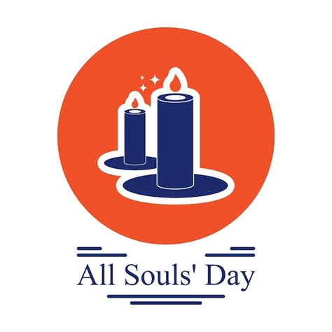 Premium Vector All Souls Day Design Background