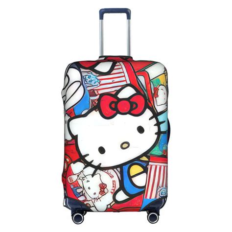 Hello Kitty Suitcase Cover Luggage Covers Protector Carry On Cover