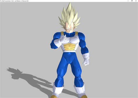 Dragonball Vegeta Figure Pose5 Dl Xps By Ore1233 On Deviantart