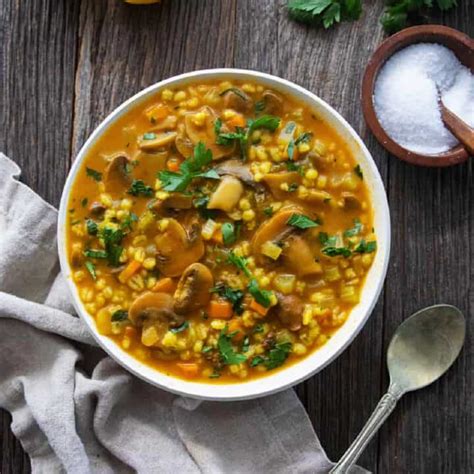 The Best Mushroom Barley Soup Recipe • Unicorns In The Kitchen