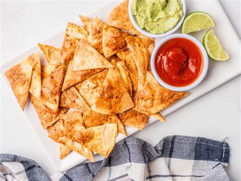 Air Fryer Tortilla Chips Keto Low Carb Low Carb Yum