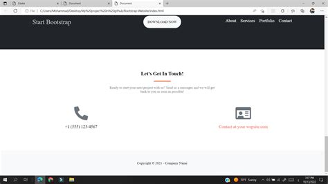 GitHub MohammadHalaweh7 Bootstrap Website