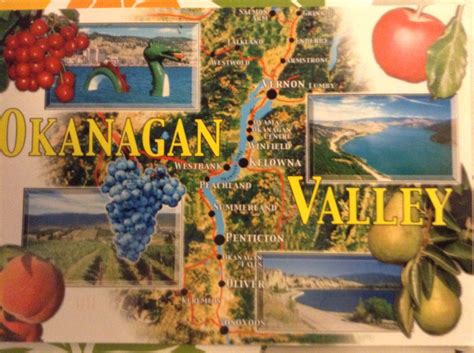 Map Of Penticton Canada