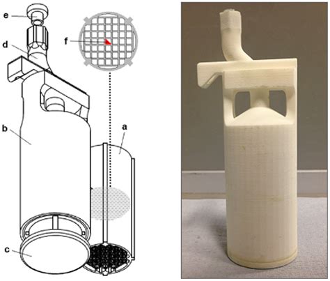 3d Grid Phantom Design Cad Drawing Of Phantom Sections And Photograph