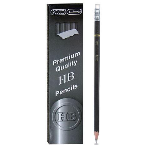 Roco Premium Black Pencil Set Jarir Bookstore Ksa