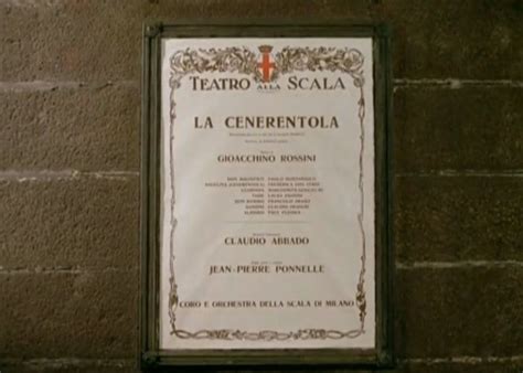 La Cenerentola De Gioacchino Rossini Claudio Abbado