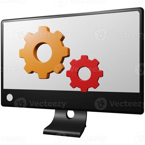 Computer Setup And Monitor Business Strategy 16690368 Png