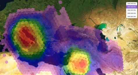 Aurora Insight Mapping Spectrum Use From Space