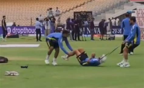 Virat Kohli Rishabh Pants Act Before First Bangladesh Test Goes Viral
