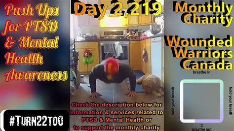 Day 2 219 4 682 Days To Go Ep 09 5 Sets Of 22 Push Ups Challenge