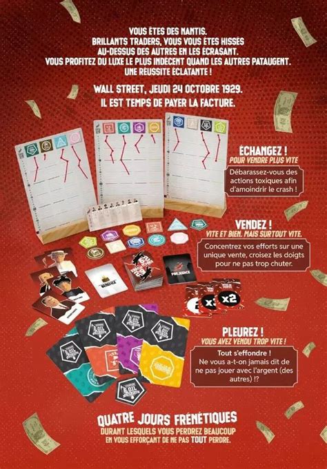 Krach 29 Jeu De Société