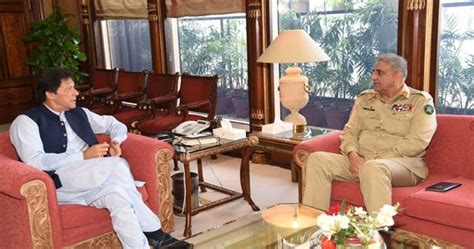 PM Imran Khan COAS Bajwa Discuss National Security Daily Ausaf