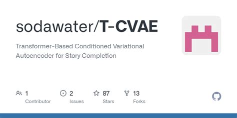 Github Sodawatert Cvae Transformer Based Conditioned Variational Autoencoder For Story
