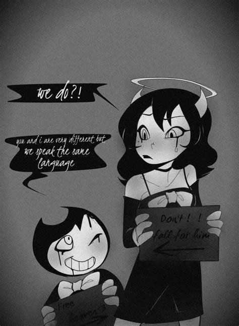 Pin By Harley Dexter On Bendy Bendy And The Ink Machine Alice Angel Ink