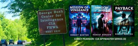 Welcome To The Corey Pearson Cia Spymaster Series