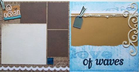 12x12 Premade Scrapbook Page Double Layout Called The Etsy